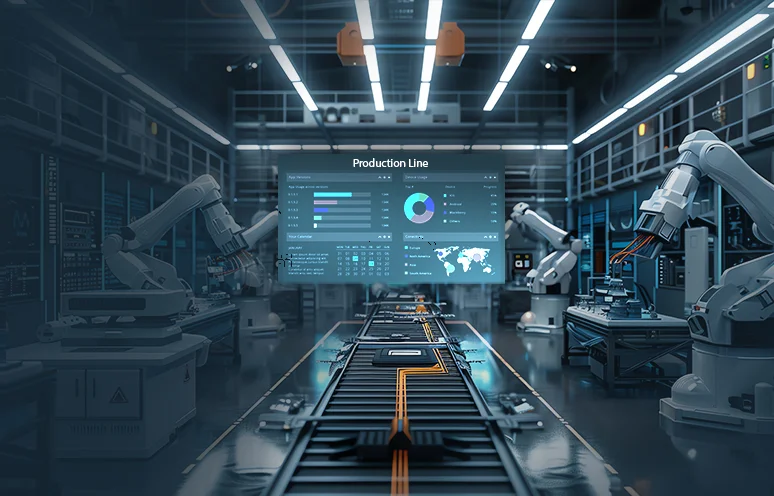 AI-Powered production line monitoring and analytics solution
